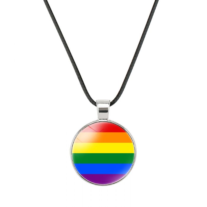 Rainbow Pride Necklace (LGBT Accessories) – Queer Lit