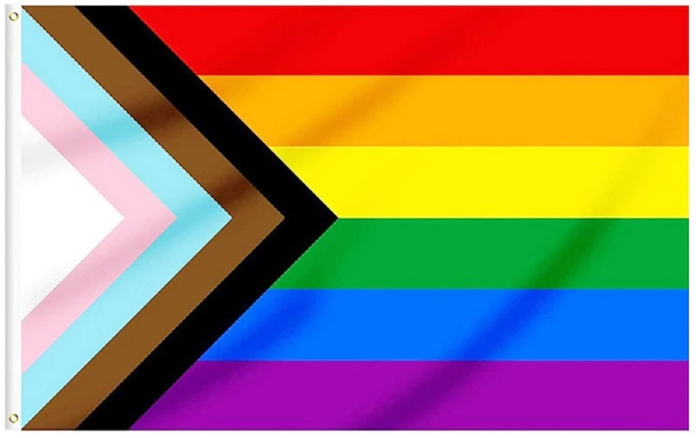 Progress Pride Flag - Premium Quality (LGBT Accessories) – Queer Lit