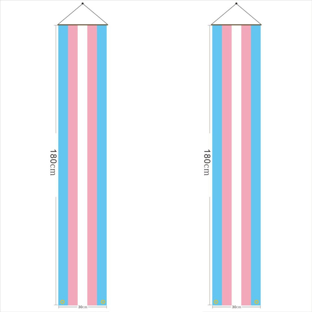 Transgender Flag Pride Hanging LGBT Decorations – Queer Lit