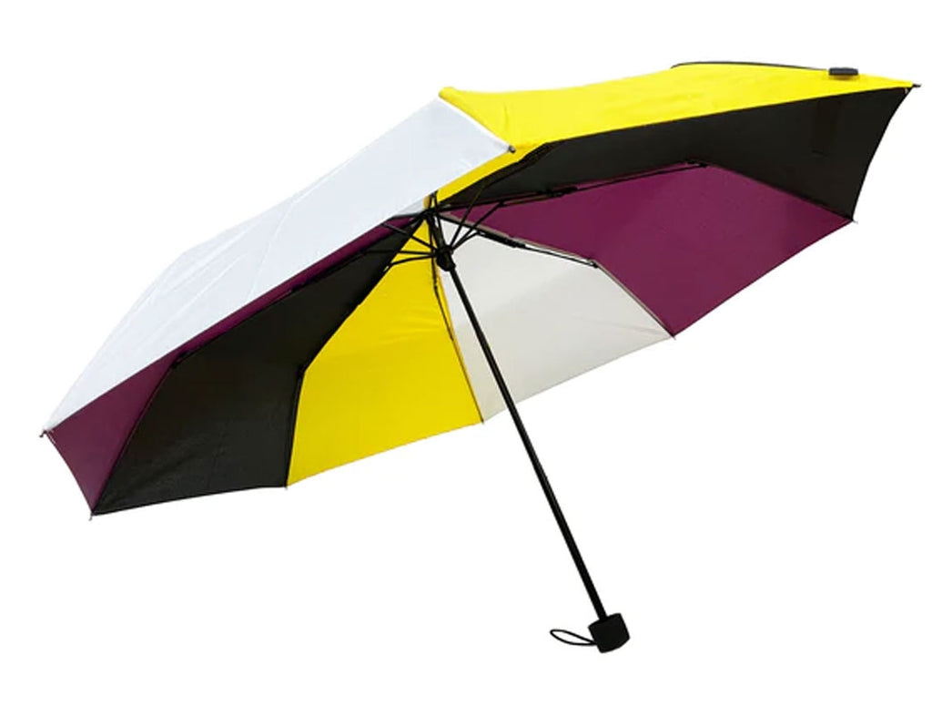 Compact Non Binary Flag Umbrella (LGBT Umbrella) – Queer Lit